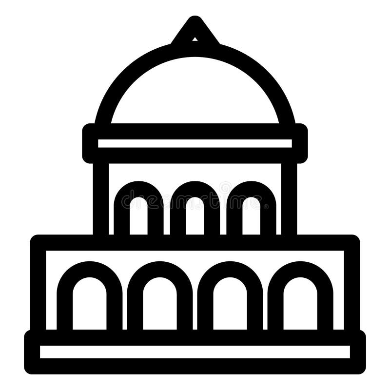 Basic RGB Building, Capital Vector Icon Which Can Easily Modify or Edit ...