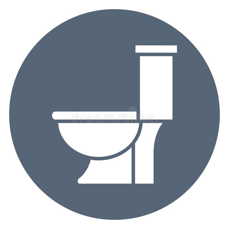 Basic RGB Commode, Bath Vector Icon Which Can Easily Modify or Edit ...