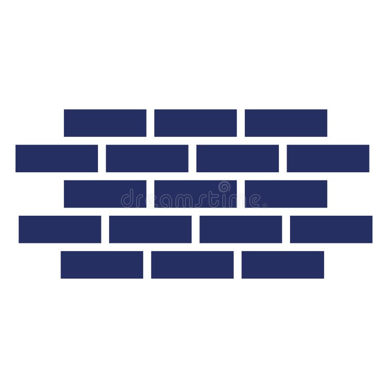 Basic RGB Barrier, Brick Vector Icon Which Can Easily Modify or Edit ...