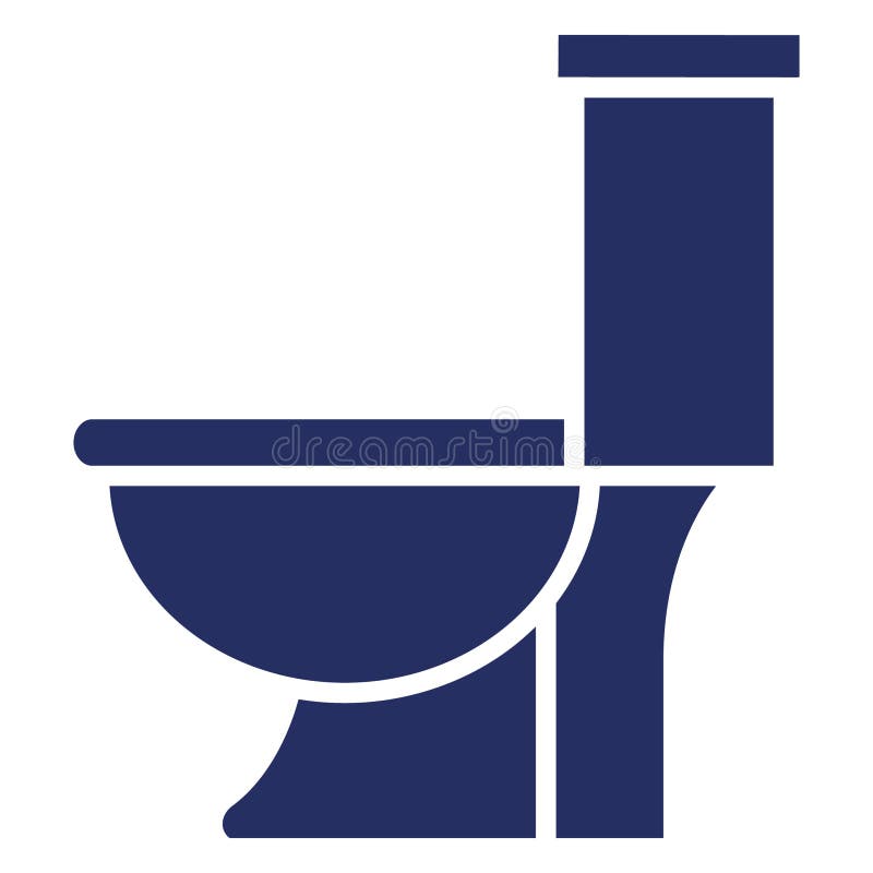 Basic RGB Commode, Bath Vector Icon Which Can Easily Modify or Edit ...