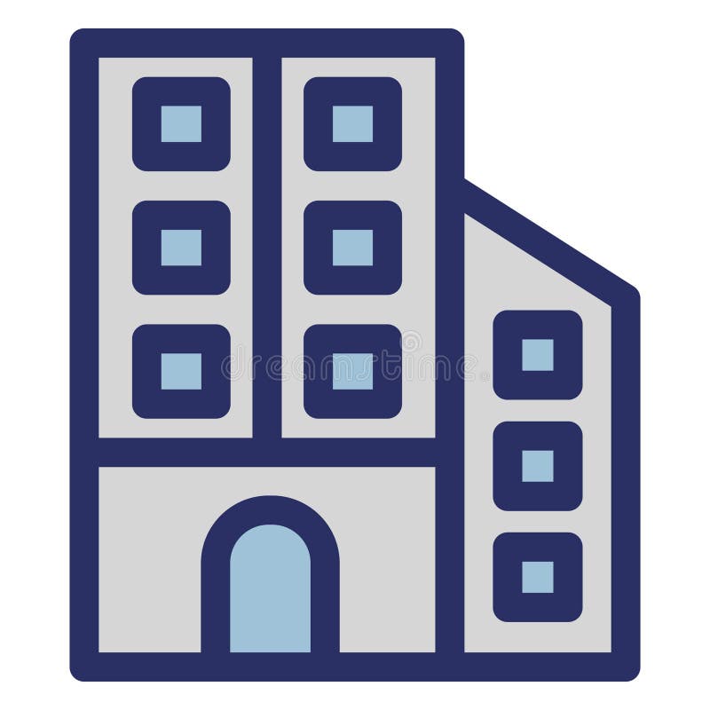 Basic RGB Building, Home Vector Icon Which Can Easily Modify or Edit ...