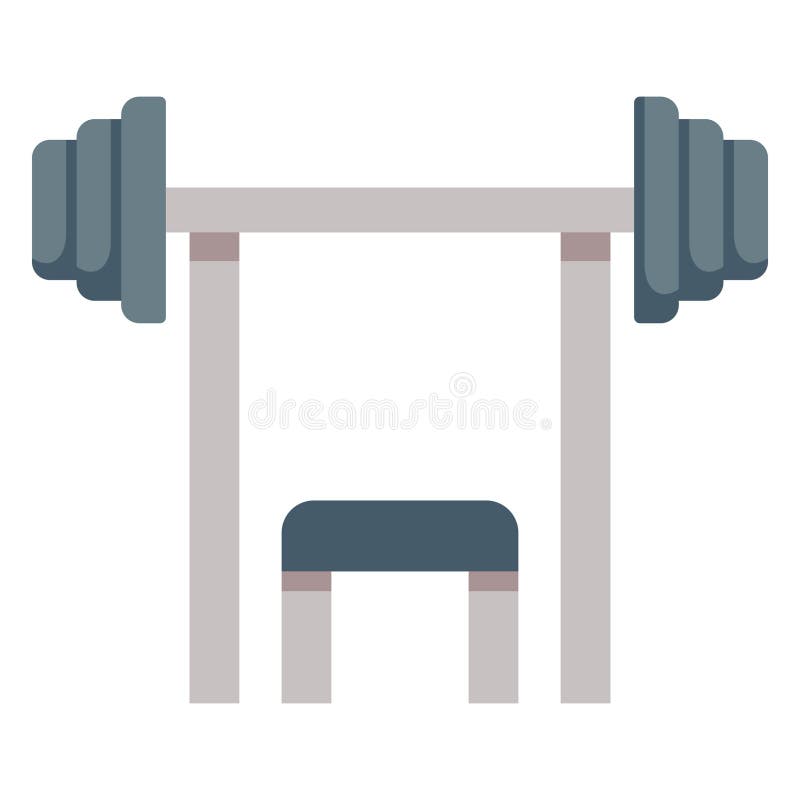 Basic RGB Bench, Exercise Vector Illustration Icon Which Can Easily ...