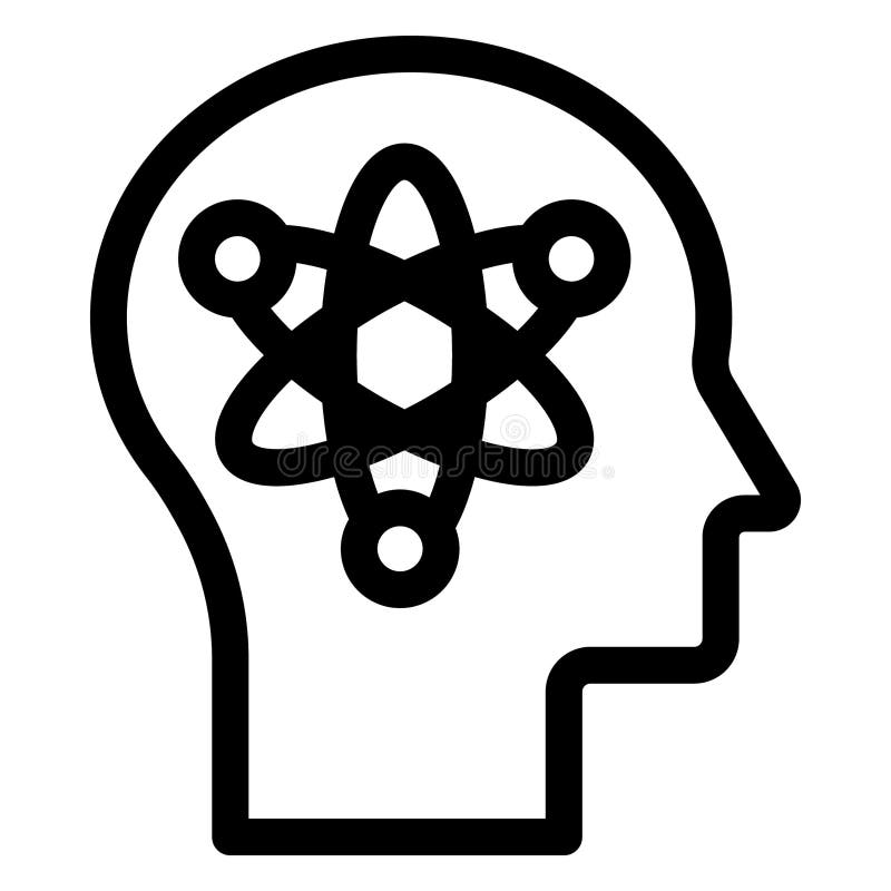 Boosting, Mind Ability, Line Vector Icon Which Can Easily Modify or ...