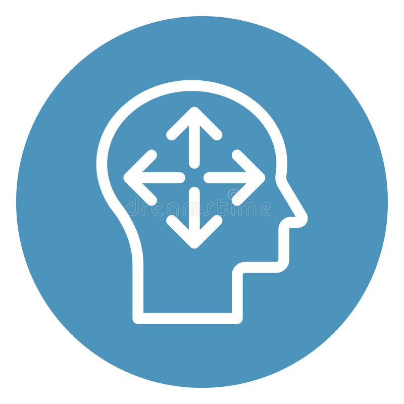 Autism, Brain, Line Vector Icon Which Can Easily Modify or Edit Stock ...