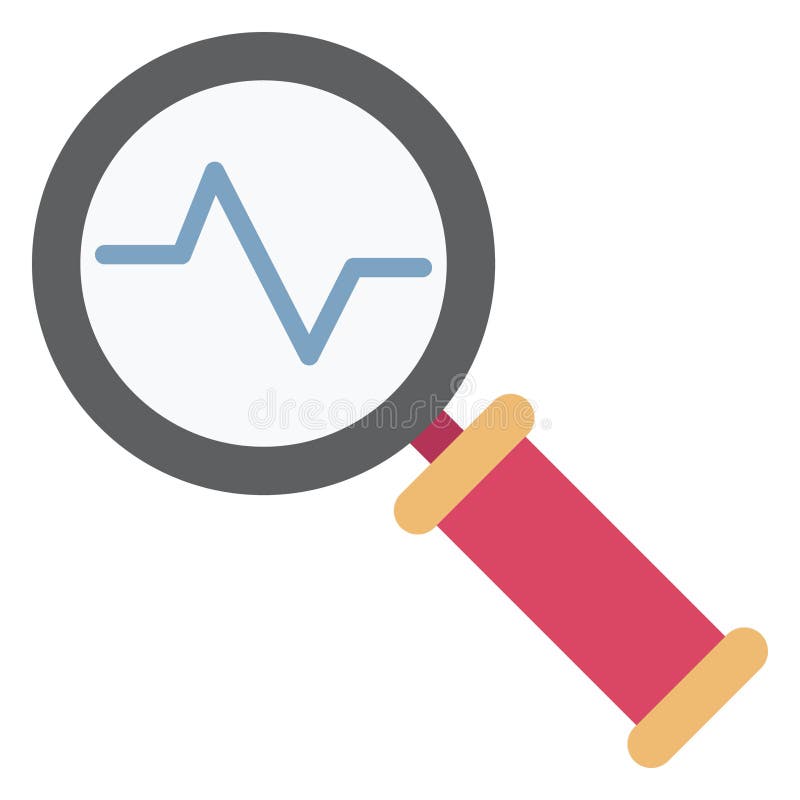 Search Graph Color Vector Icon Which Can Easily Modify or Edit Stock ...
