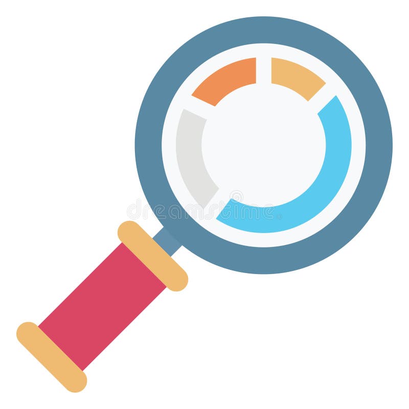 Search Graph Color Vector Icon Which Can Easily Modify or Edit Stock ...