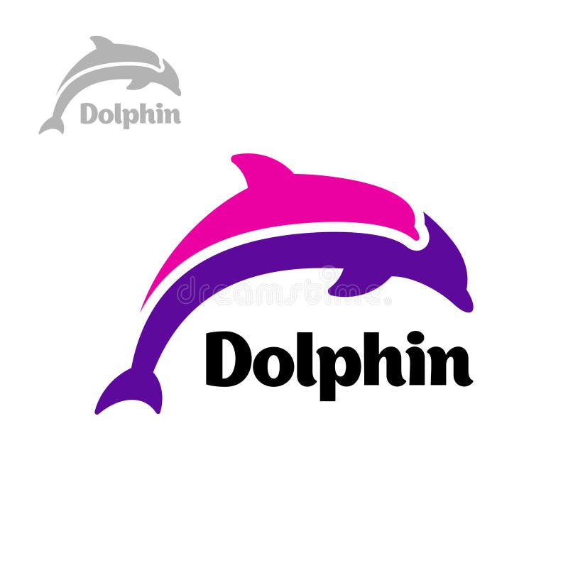 Dolphin Logo Designs Concept Vector Stock Vector - Illustration of ...