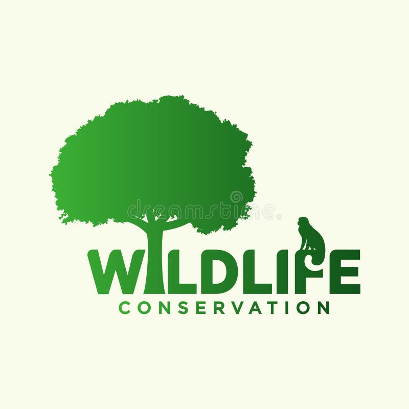 Wildlife Conservation Logo Vector Stock Vector - Illustration of date ...