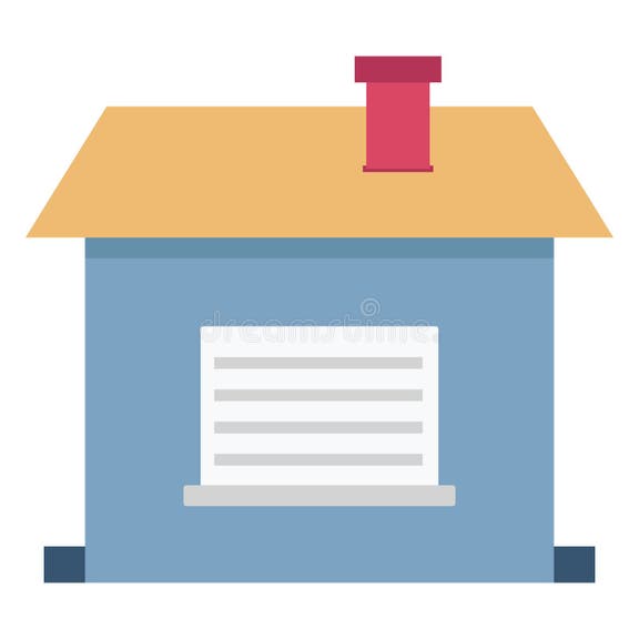 Hut Color Vector Icon Which Can Easily Modify or Edit Stock ...