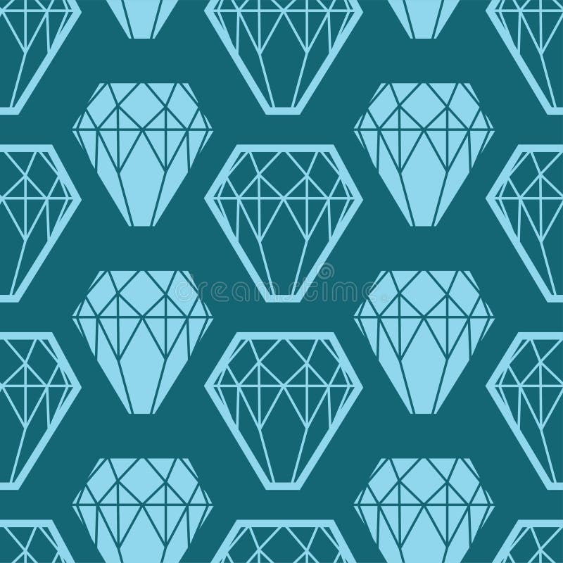 Seamless diamond pattern stock vector. Illustration of decorative - 8081787