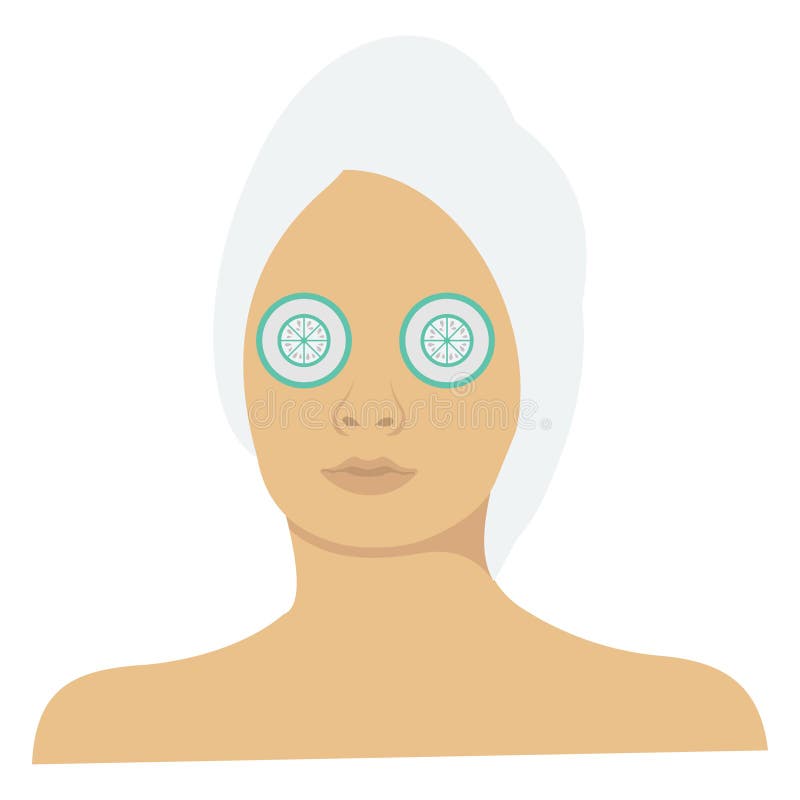 Woman Face Color Vector Icon Which Can Easily Modify or Edit Stock ...
