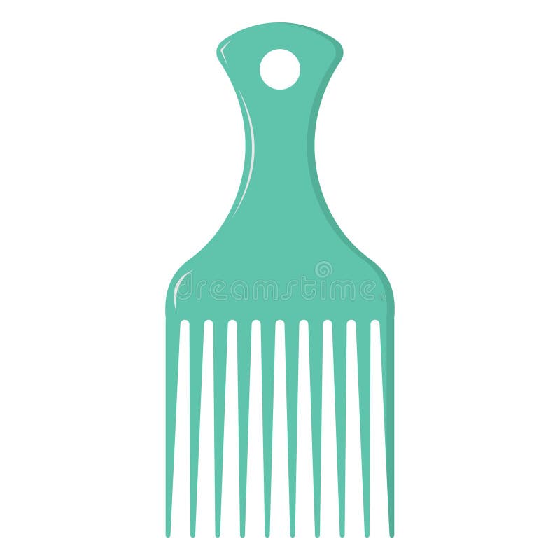 Afro Comb. stock illustration. Illustration of barber - 157382116