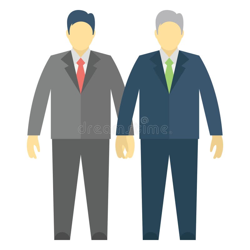 Collaboration, Company Color Vector Icon Which Can Easily Modify or ...