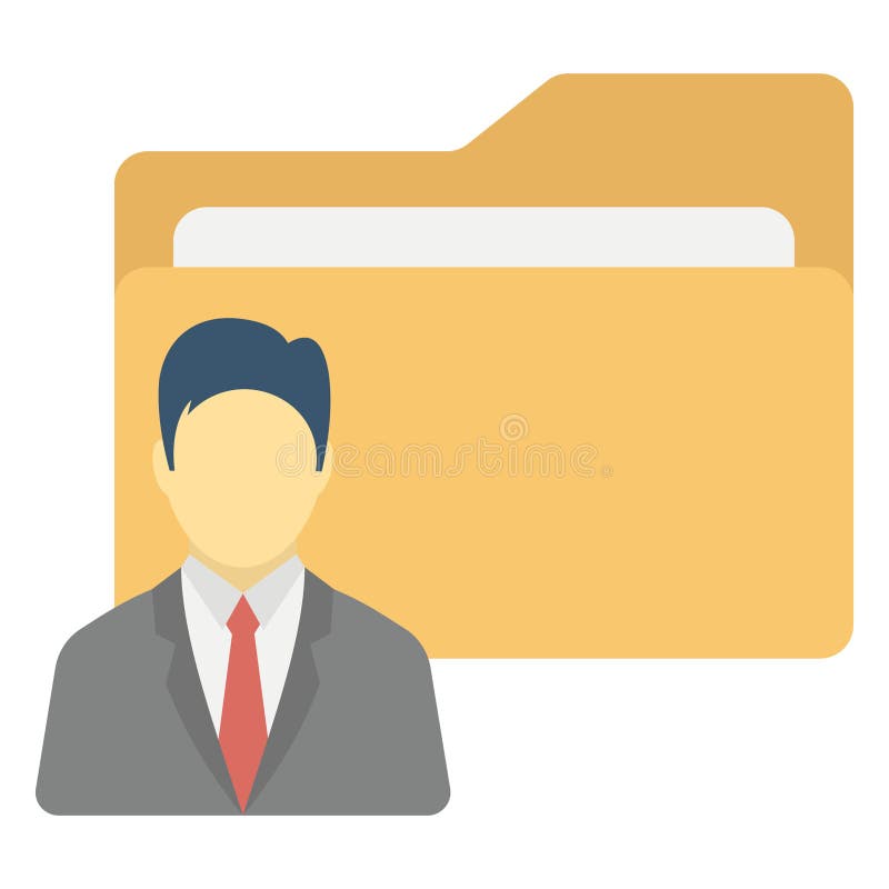 Business Record, Business Record Management Color Vector Icon Which Can ...