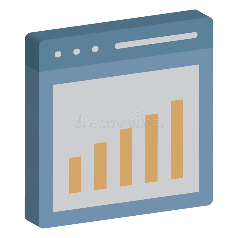 Browser, Web Graph Isolated Isolated Vector Icon Which Can Easily ...