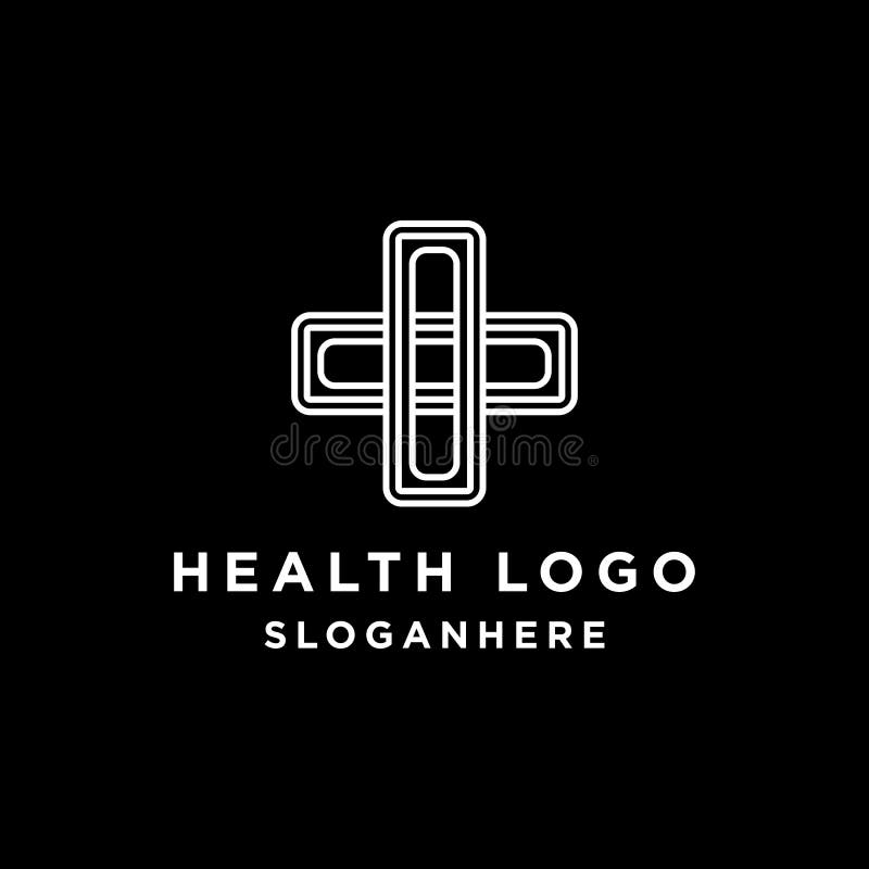 Medical Cross Tech Logo Design Vector Stock Vector - Illustration of ...