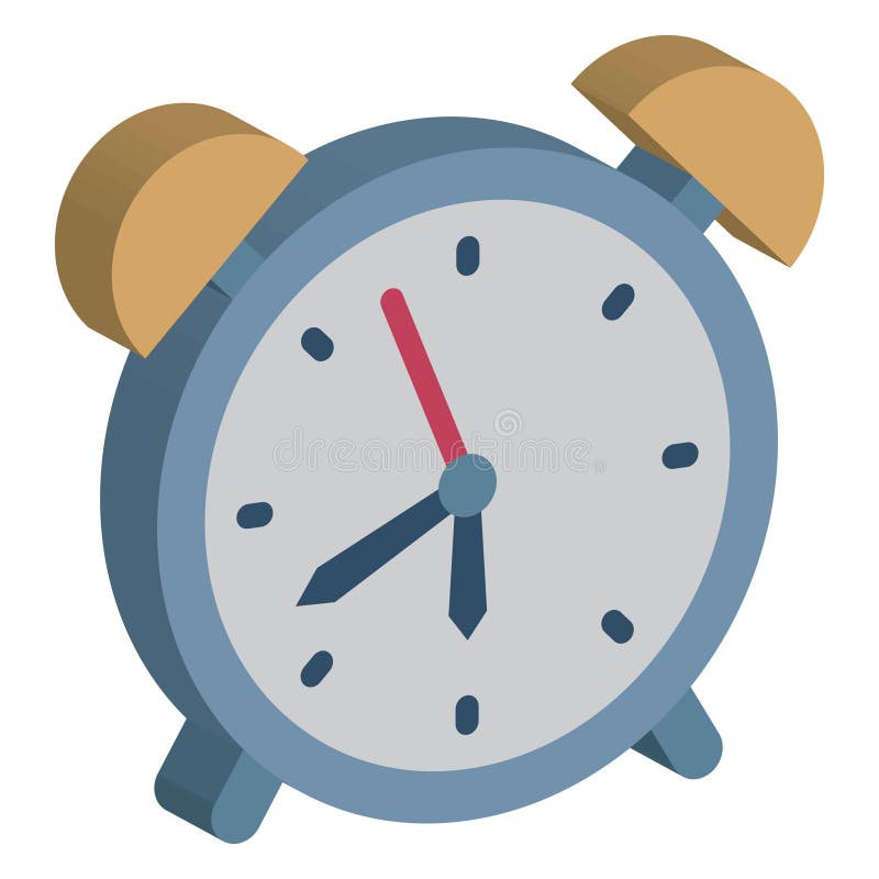 Alarm Clock, Campaign Timing Isolated Isolated Vector Icon Which Can ...