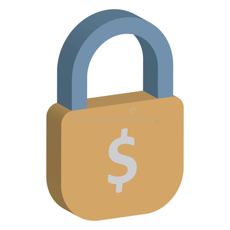 Lock, Payment Protection, Isolated Isolated Vector Icon Which Can ...