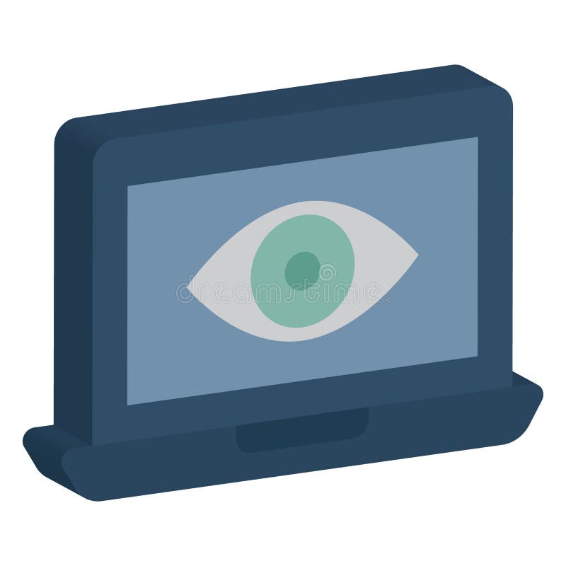 Impression, Laptop Isolated Isolated Vector Icon Which Can Easily ...