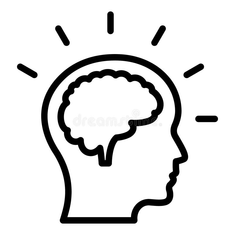 Brain, Brainwash Vector Icon Which Can Easily Modify Stock Vector ...