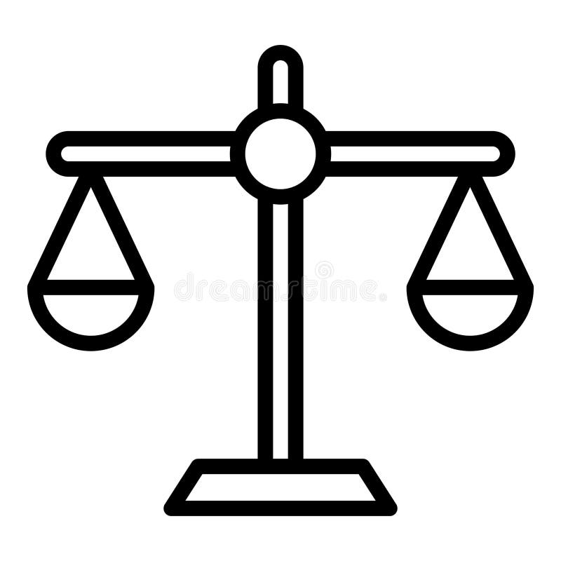 Balance, Court Vector Icon Which Can Easily Modify Stock Vector ...