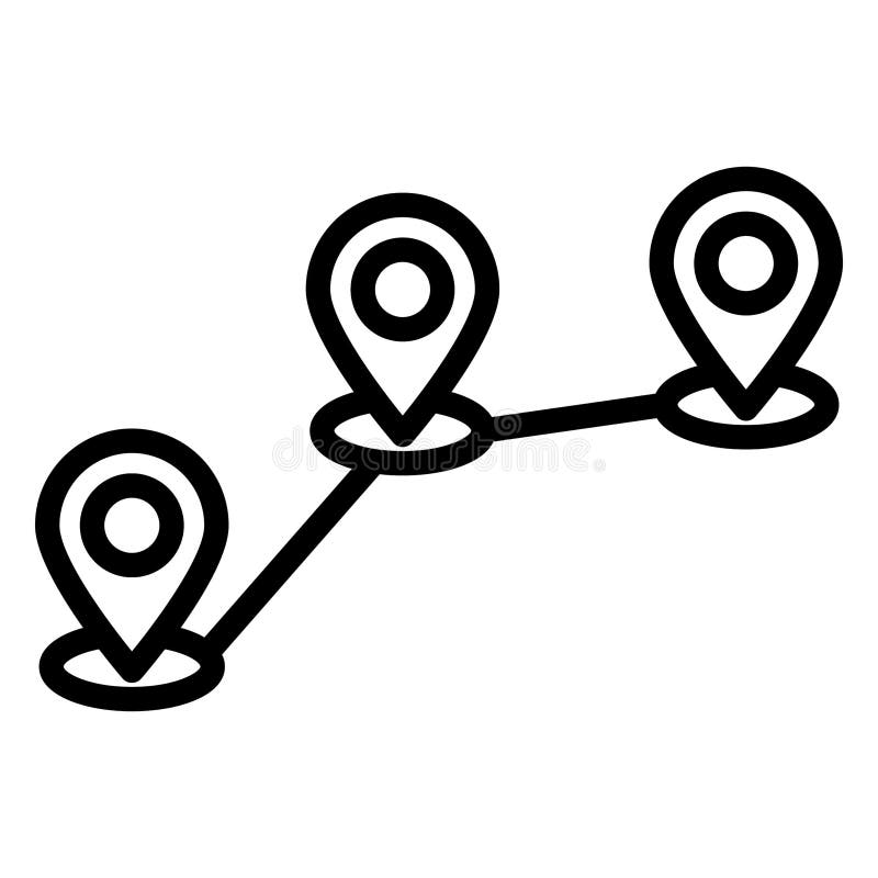 Direction, Direction Pin Vector Icon Which Can Easily Modify or Edit ...