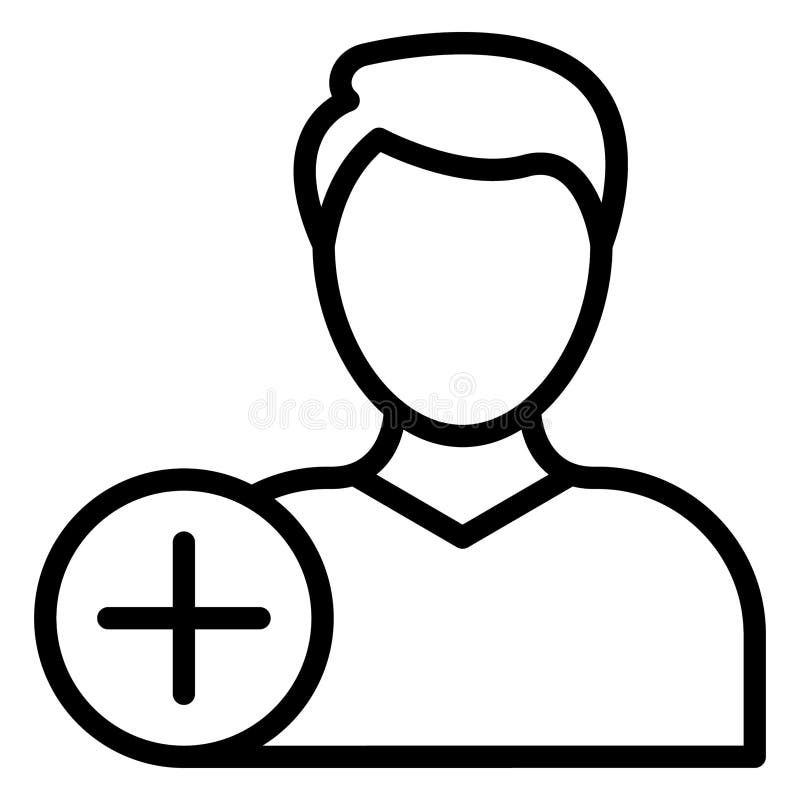 Add Person Icon Stock Illustrations – 5,649 Add Person Icon Stock ...