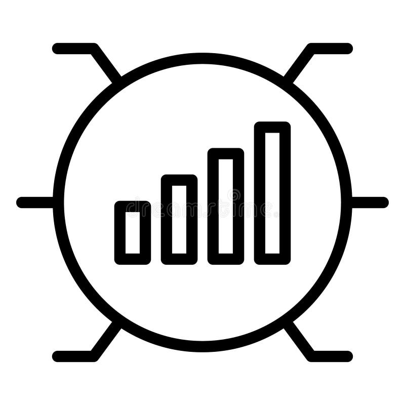 Bar Graph, Graph Vector Icon Which Can Easily Modify or Edit Stock ...
