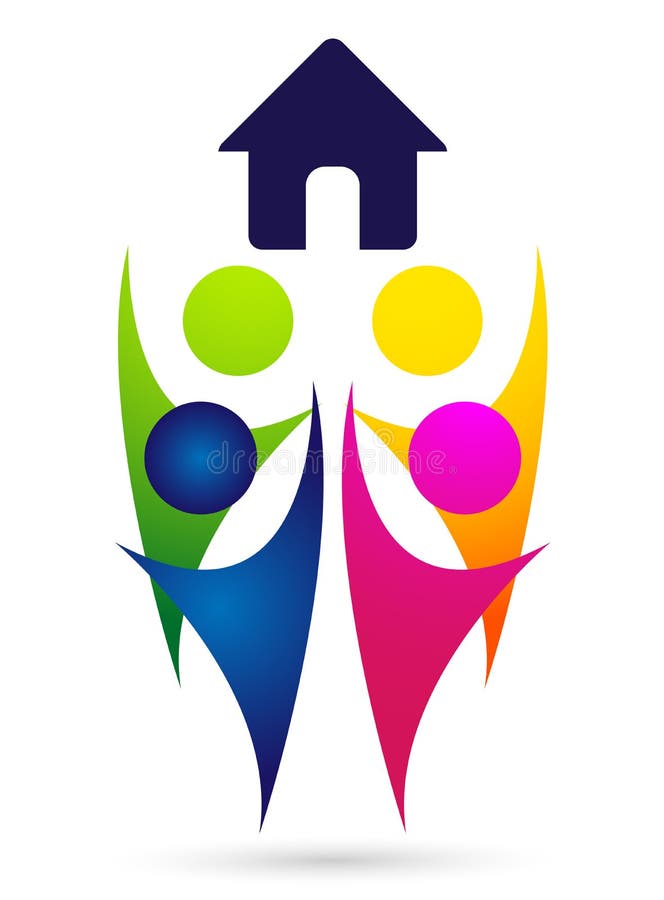 Happy Family Love Union in Logo Parent Kids Parenting Wellness Care ...