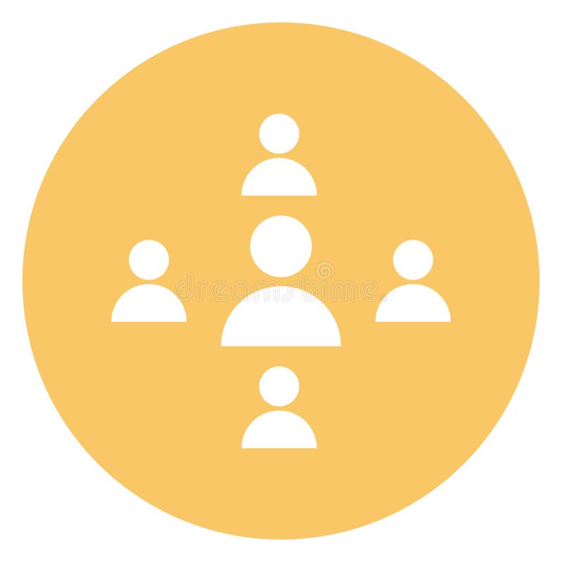 Business Group, Group Work Vector Icon Which Can Easily Modify Stock ...