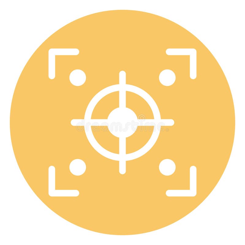 Focus, Interface Vector Icon Which Can Easily Modify Stock Vector ...