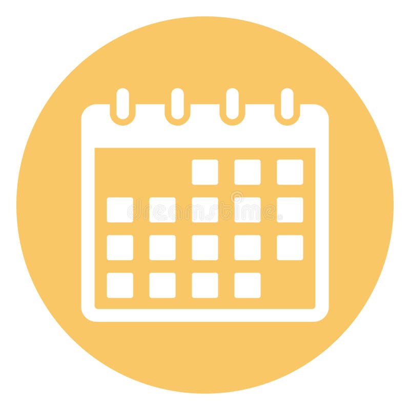 Calendar, Date Vector Icon Which Can Easily Modify Stock Vector ...