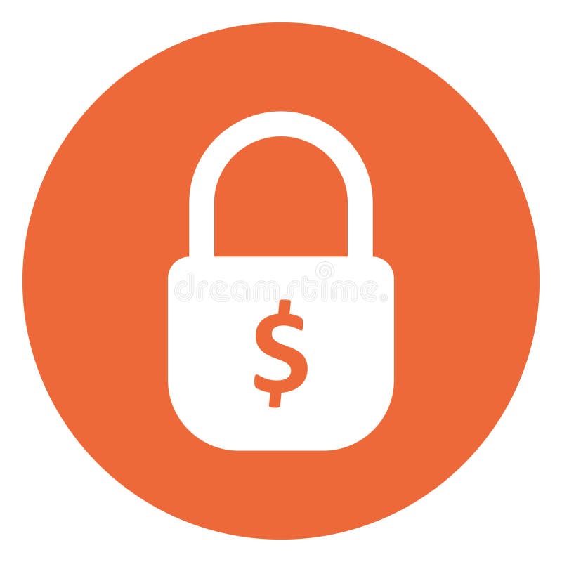 Lock, Payment Protection, Vector Icon Which Can Easily Modify Stock ...