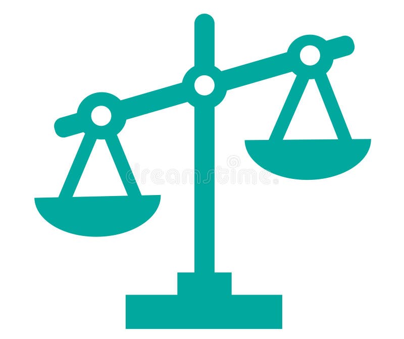 Symbol of Judgement stock vector. Illustration of respect - 1996642