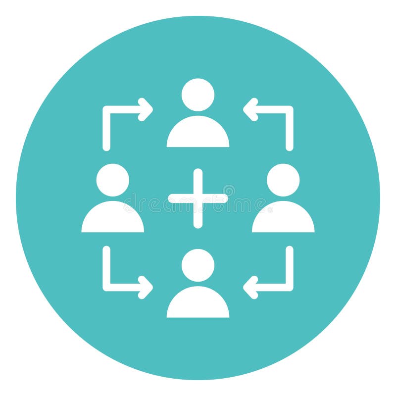 Employees, Group Vector Icon Which Can Easily Modify or Edit Stock ...