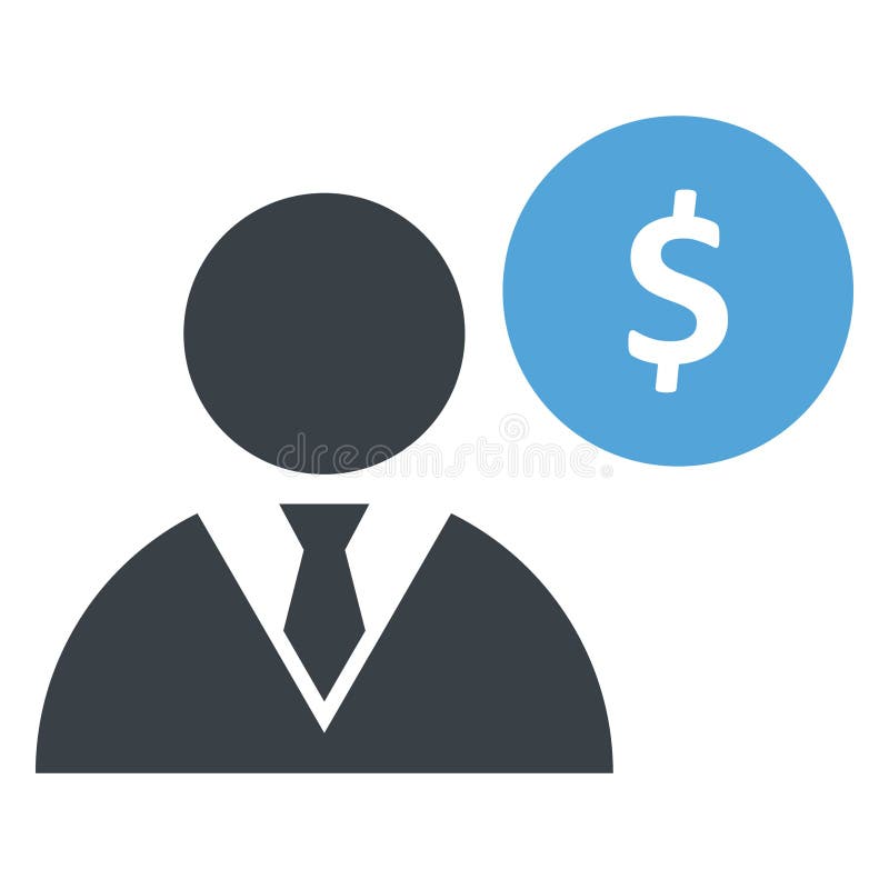 Accountant, Avatar Vector Icon Which Can Easily Modify Stock ...