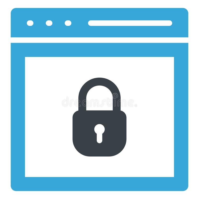 Browser Lock, Lock, Padlock, Screen Lock, Web Lock Victor Icon Which ...
