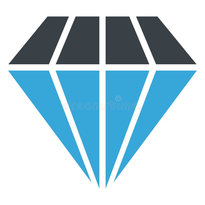 Diamond, Gem, Vector Icon Which Can Easily Modify Stock Vector ...
