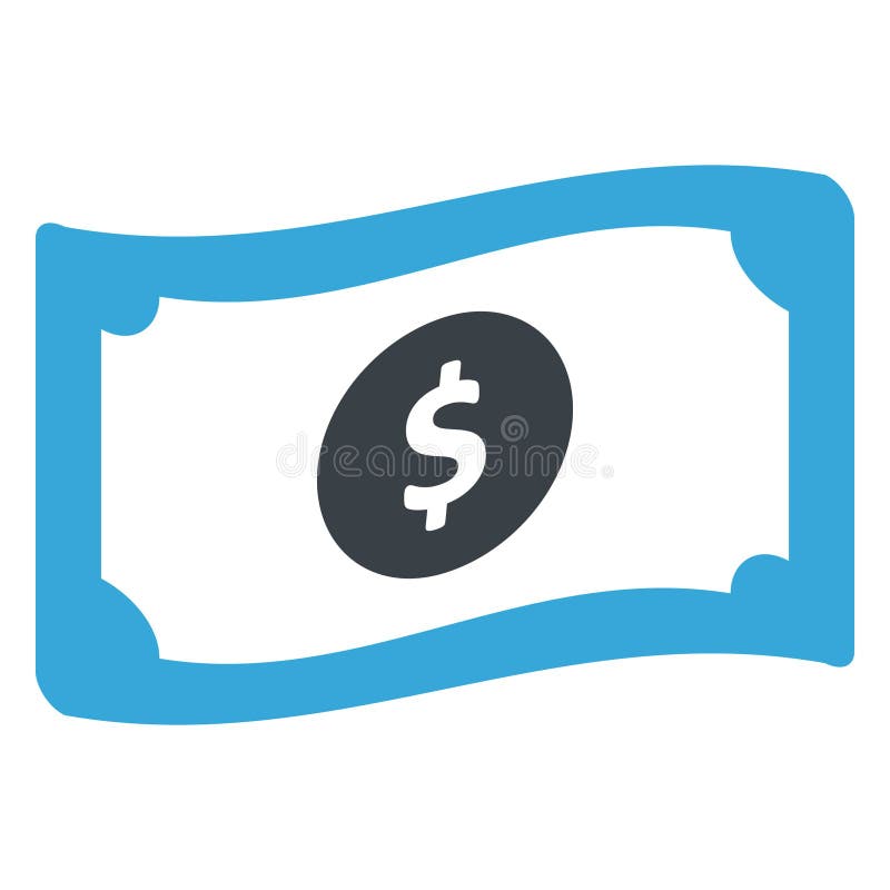 Banknote, Currency Note Vector Icon Which Can Easily Modify Stock ...