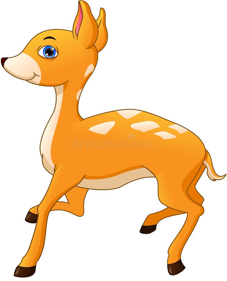 Cute Cartoon Small Deer Stock Illustrations – 1,576 Cute Cartoon Small ...