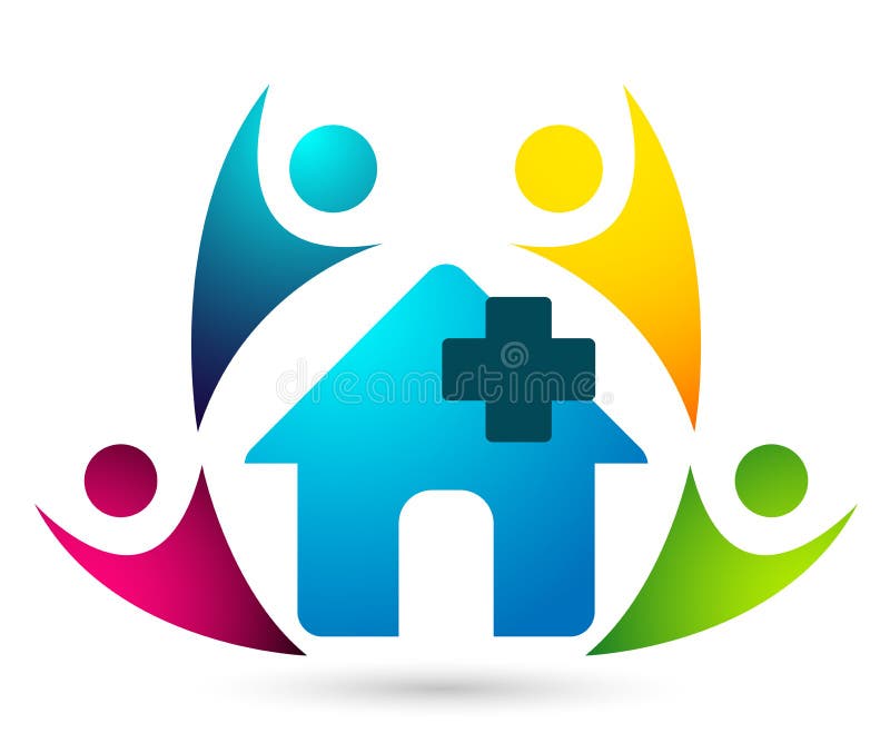 People Family Medical Care Logo Icon Winning Happiness Health Together ...