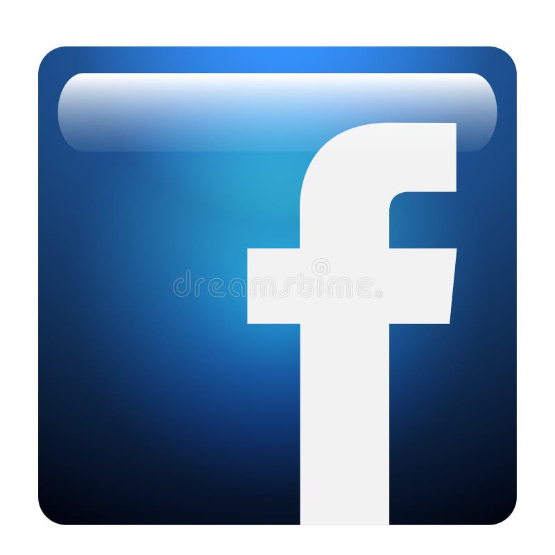 Facebook Login Button Vector