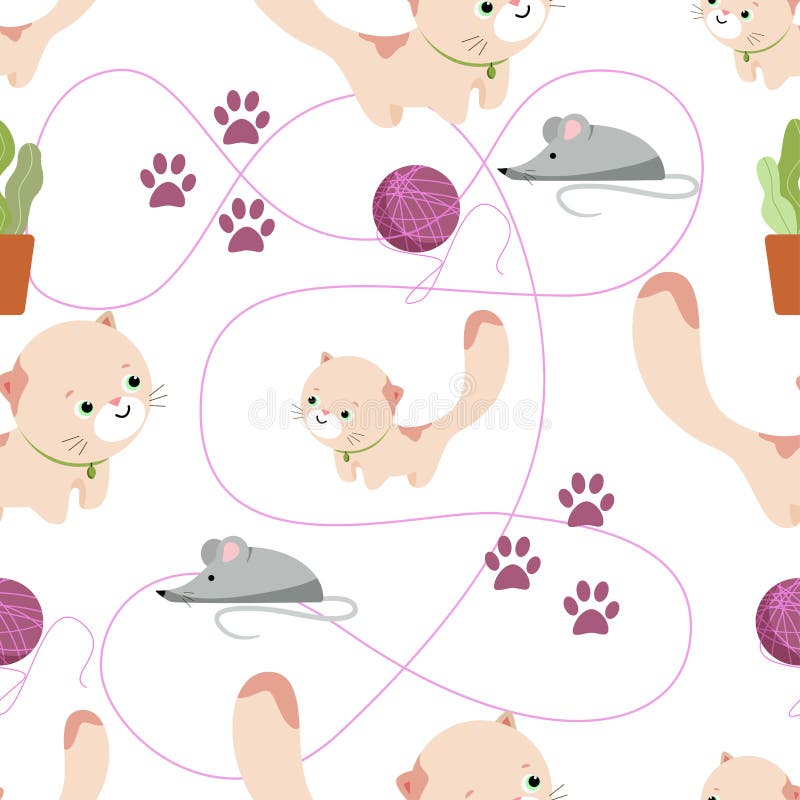 Flat Cartoon Style Illustration. Stock Vector - Illustration of flat ...