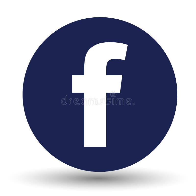 Facebook Logo Circle Stock Illustrations – 3,109 Facebook Logo Circle ...