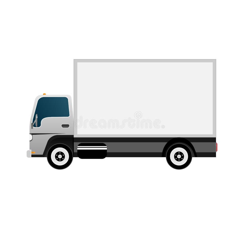 Truck. Transport Vehicle. Vector Illustration Stock Vector ...
