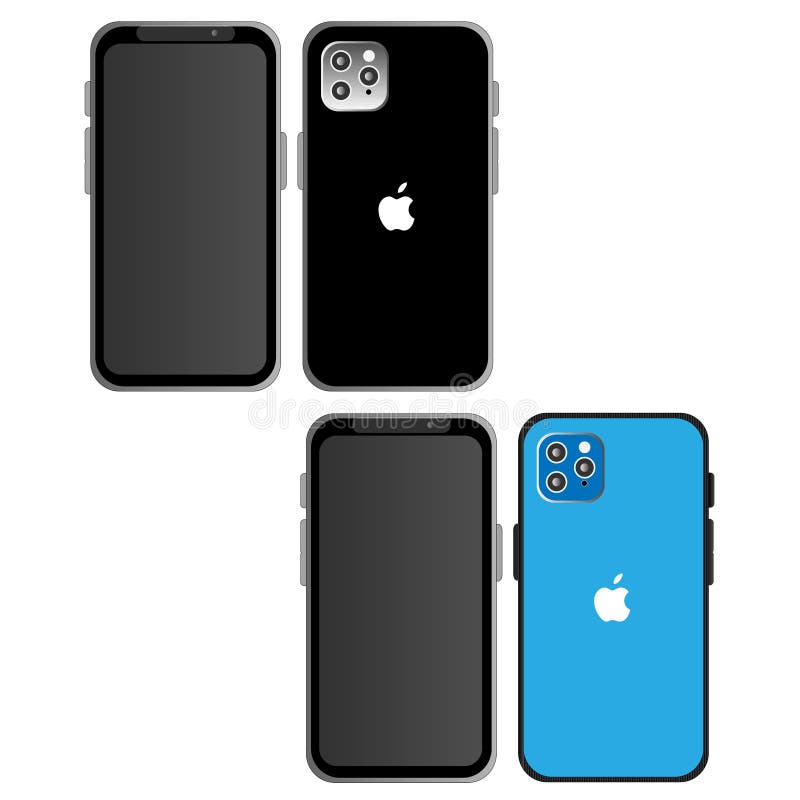 Iphone 11 pro copy editorial image. Illustration of icon - 182279805