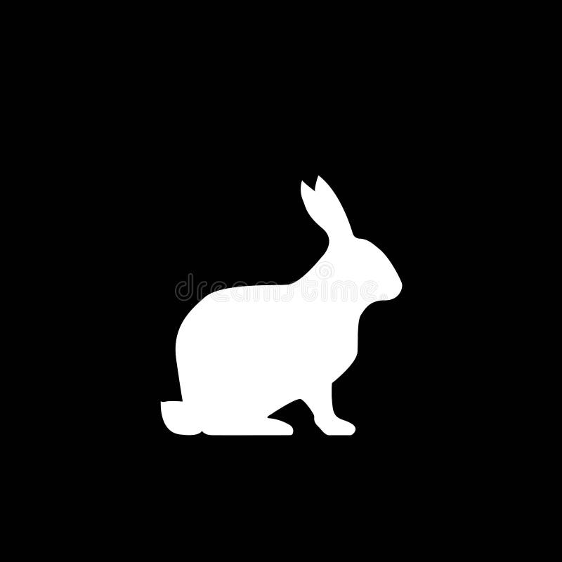 Simple Rabbit Icon Stock Illustrations – 10,354 Simple Rabbit Icon ...