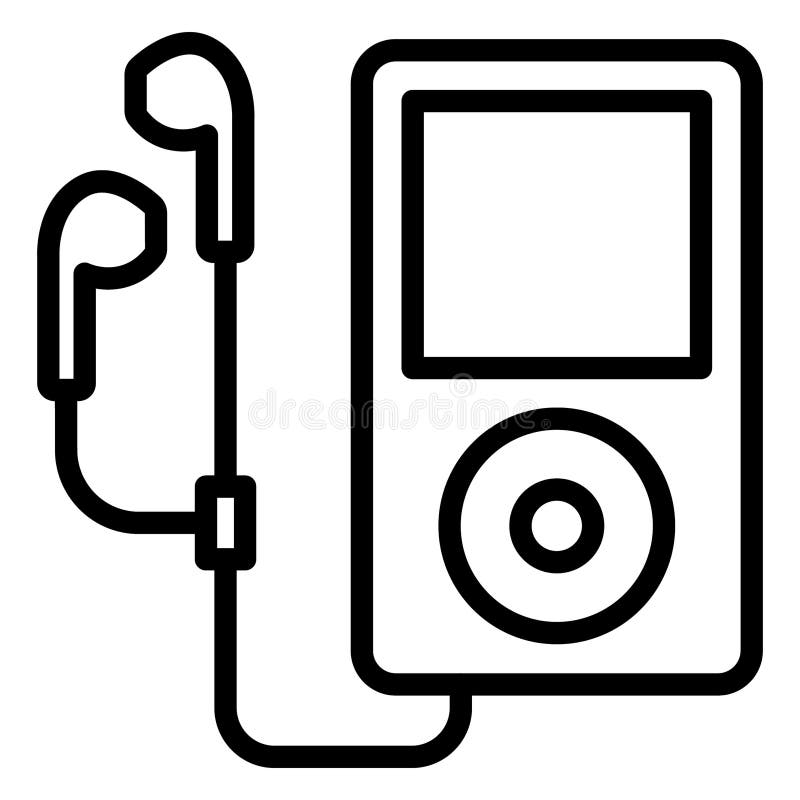 Ipod Clipart Outline