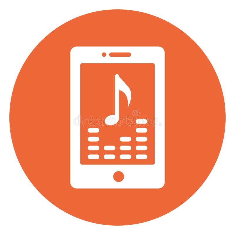 Media Player, Mobile App Line Style Vector Icon Which Can Easily Modify ...