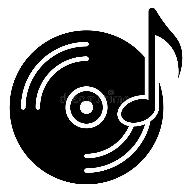 Audio Cd, Cd Drive Line Style Vector Icon Which Can Easily Modify or ...